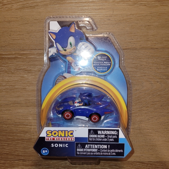nkok | Toys | Sonic Race Car Diecast Metal Figure Sonic The Hedgehog ...